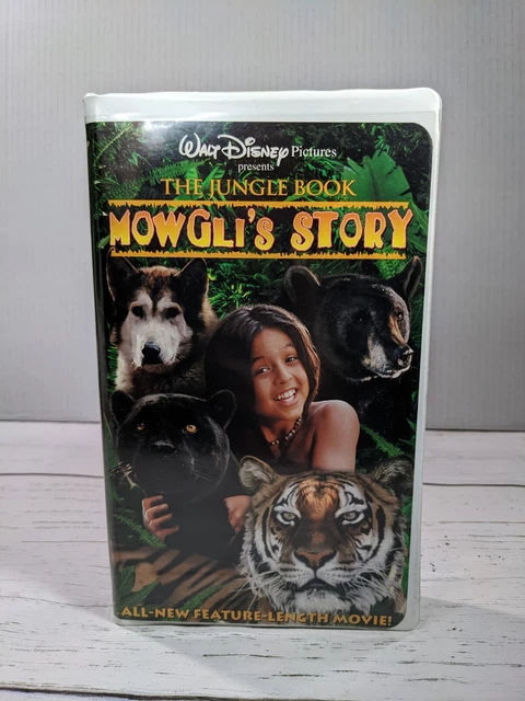 The Jungle Book Mowglis Story Vhs Walt Disney Pictures 3186 The Best