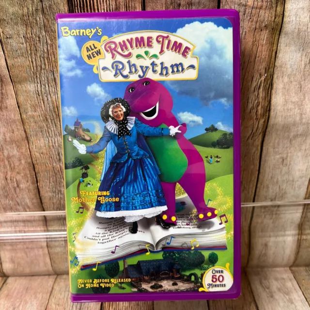 Barney S Great Adventure The Movie Rhyme Time Rhythm Vhs Mother 1512 Hot Sex Picture