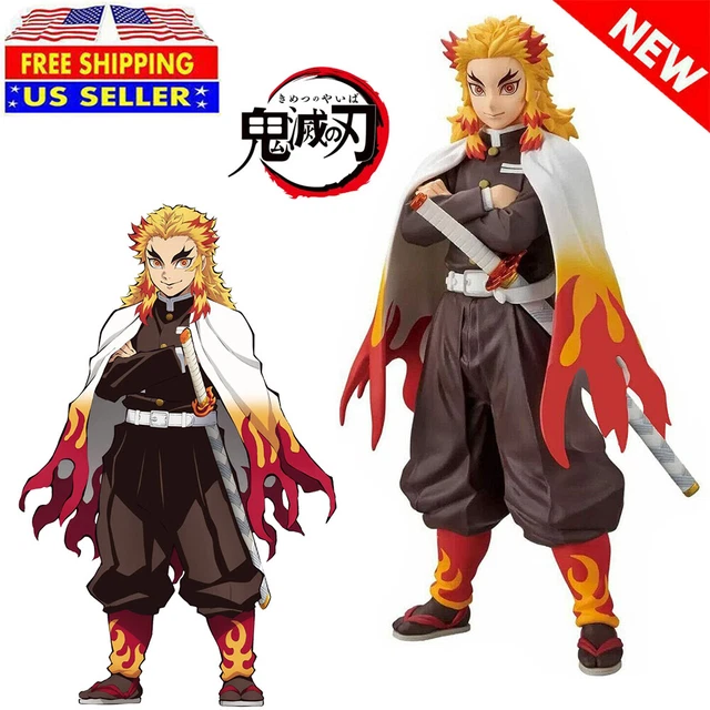 Kyojuro Rengoku Demon Slayer Kimetsu No Yaiba Flame Hashira Action