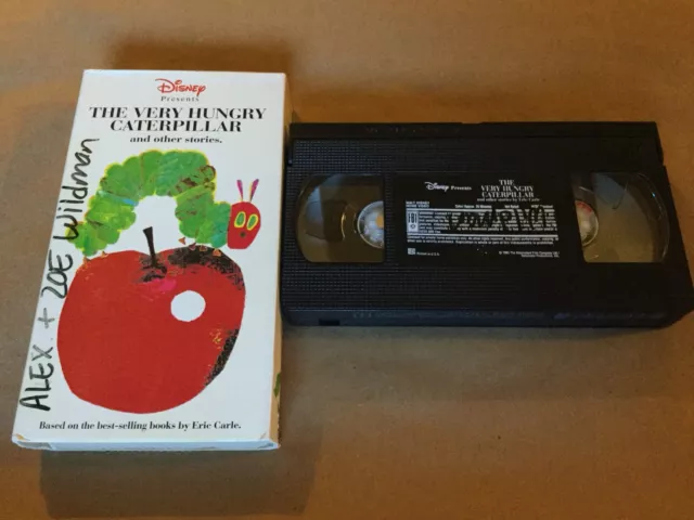 The Very Hungry Caterpillar Other Stories By Eric Carle Vhs Ex 63240
