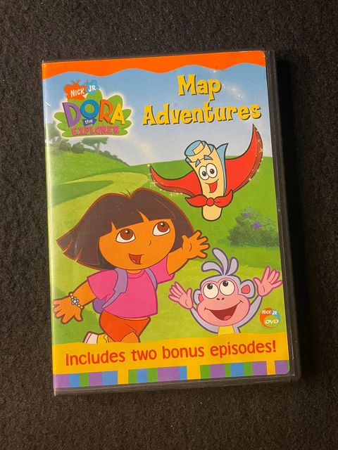 Dora The Explorer Map Adventures Vhs Nickelodeon Jr 6018 The Best Porn Website