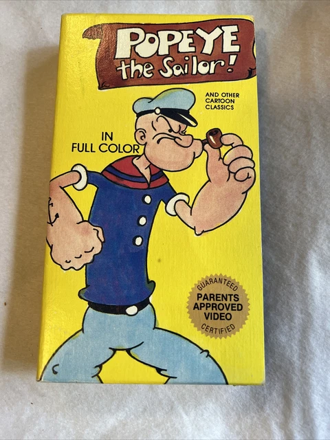 Cartoon Classics Popeye The Sailor Vhs Episodes Mins 1300 Hot Sex Picture