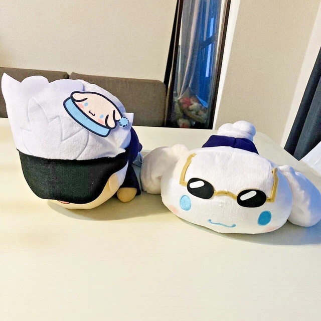 Sanrio Jujutsu Kaisen Cinnamoroll Gojo Satoru Set Big Plush Soft Toy