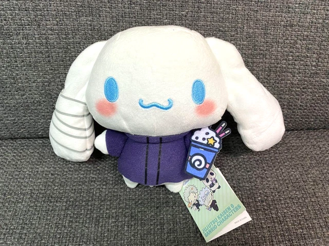 Jujutsu Kaisen X Sanrio Characters Satoru Gojo Cinnamoroll Plush Toy