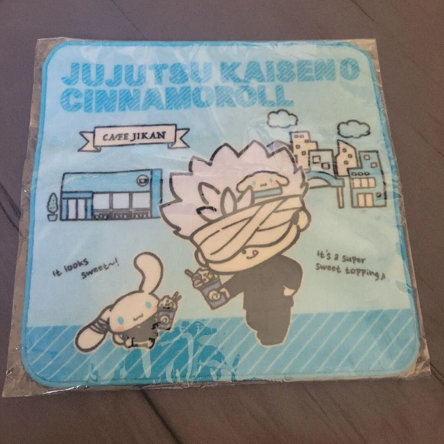 Jujutsu Kaisen Sanrio Collaboration Satoru Gojo Cinnamon Roll Towel