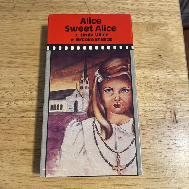 Alice Sweet Alice Vhs Horror Brooke Shields Linda Miller 20328 The
