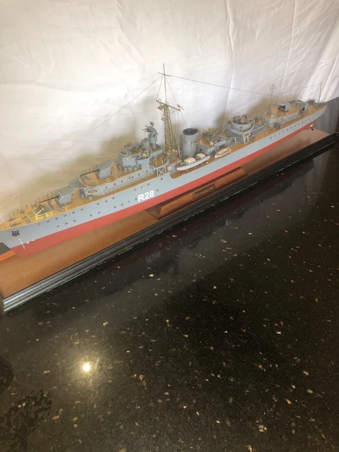 MUSEUM QUALITY 1/96 Scale HMS Verulam Model Deansmarine. Completed. £ ...