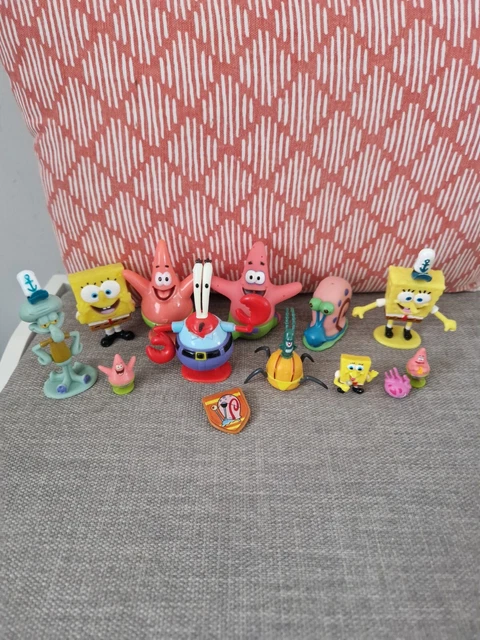 OFFICIAL VIACOM SPONGEBOB SQUAREPANTS FIGURES BUNDLE VGC £14.95 ...