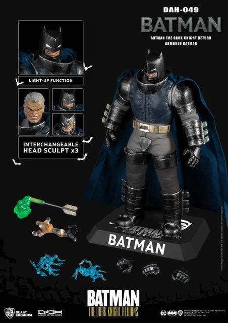 BATMAN ARMORED DARK Knight Returns DAH Dynamic Action Heroes Figure £ ...