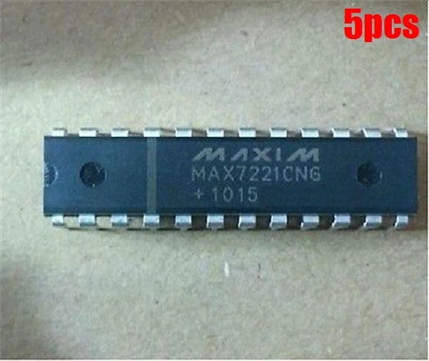 5PCS MAX7221CNG MAX7221 Maxim Drvr Dsply Led 8Dig 24-Dip New Ic iw $7.41 - PicClick AU