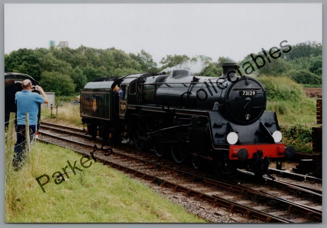TRAIN PHOTOGRAPH OF Railway Steam Locomotive 73129 (Ref02) £2.75 ...