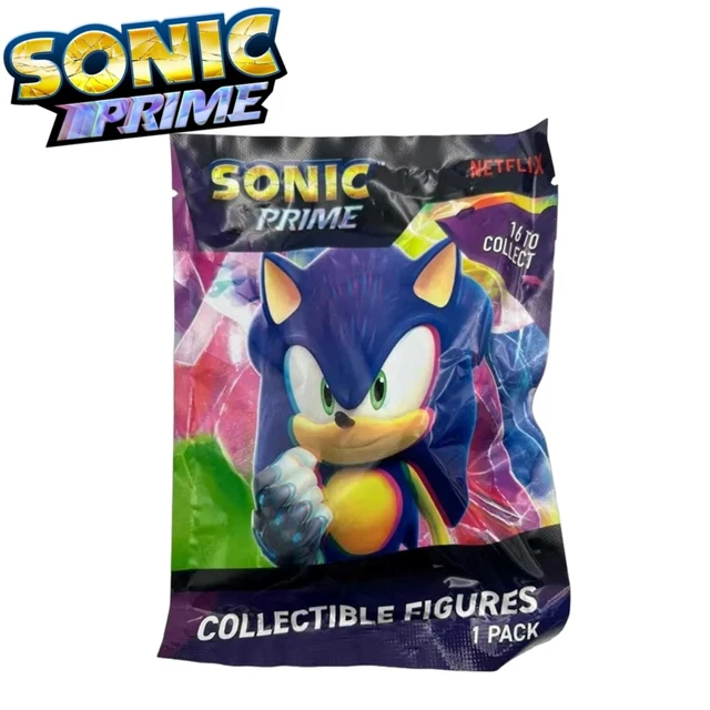 SONIC PRIME FIGURE NETFLIX 5cm BLIND BAG 16 COLLECTIBLE FIGURES P.M.I ...