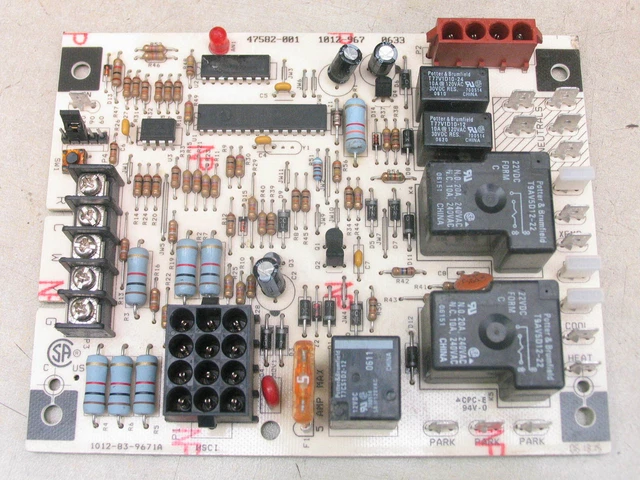 HONEYWELL LENNOX 47582-001 Furnace Control Circuit Board 1012-967 $89. ...