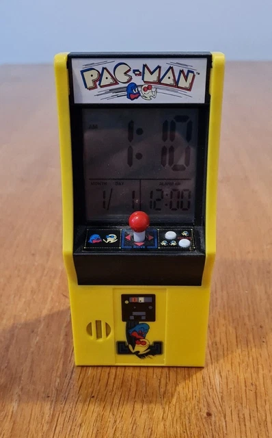 PAC-MAN ARCADE ALARM Clock Paladone Products~Bandai ORIGINAL PAC-MAN ...