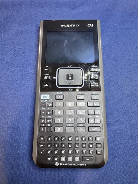 TEXAS INSTRUMENTS TI-NSPIRE CX CAS Graphing Calculator Tested Working ...
