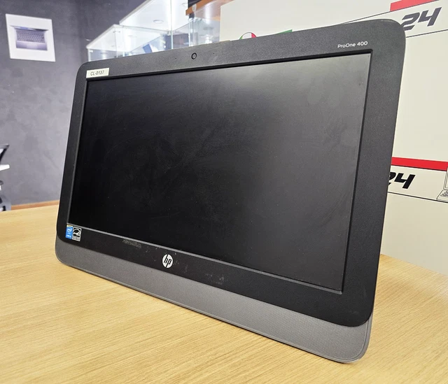 PC ALL IN ONE HP 400 G1 I3-4130T 20" 1600 x 900 HD 4GB HDD500GB WIN 10/ ...