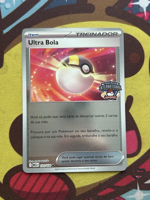 POKEMON PORTUGUESE ULTRA Ball ‘Ultra Bola’ 131/132 - LAIC Promo £22.95 ...