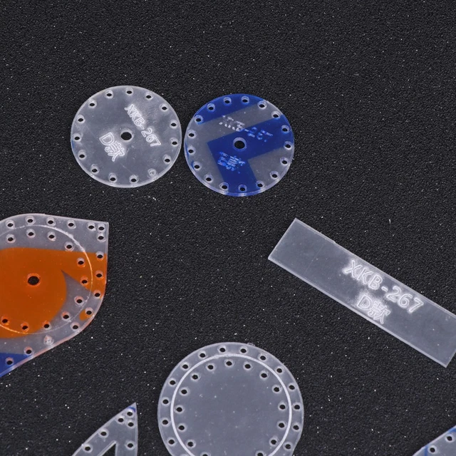 ACRYLIC KEYCHAIN PENDANT Template Kit Pattern Stencil for Leatherware ...