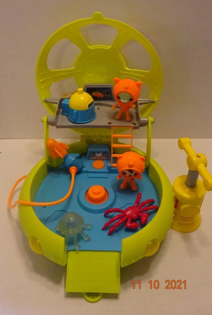 MATTEL CBEEBIES OCTONAUTS Octolab Playset + Tweak + Shellington Lights ...