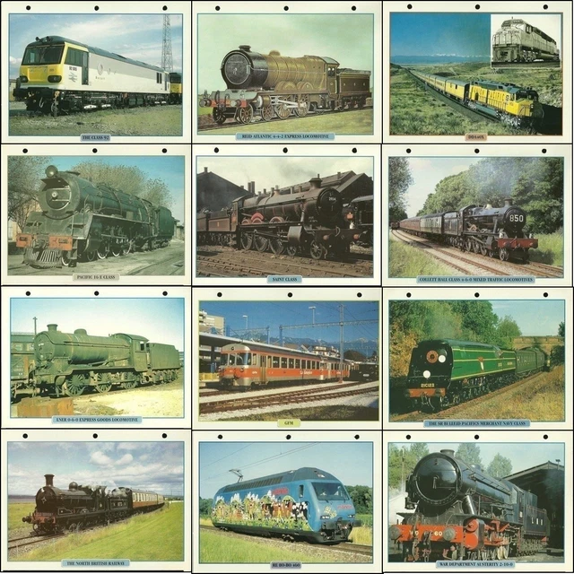 MISC - MAXI Card Trains Railway Photo Reprint Single Pictures - Various ...