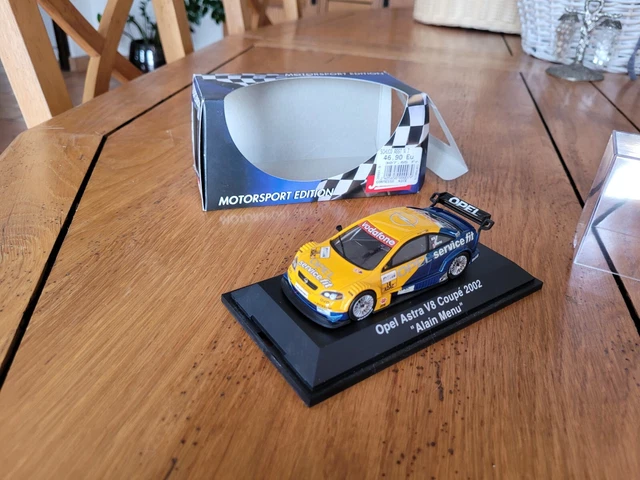 SCHUCO &MOTORSPORT EDITION& ' Opel Astra V8 Coupé 2002 Alain Menu DTM ...