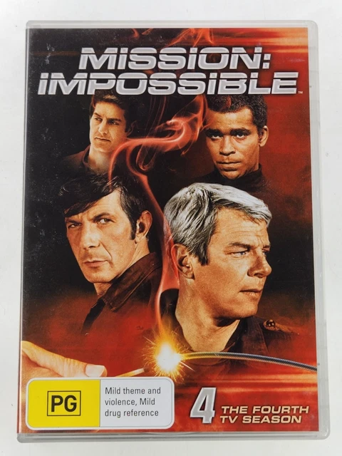 MISSION IMPOSSIBLE THE Complete Fourth Season DVD SET New Unsealed Reg ...