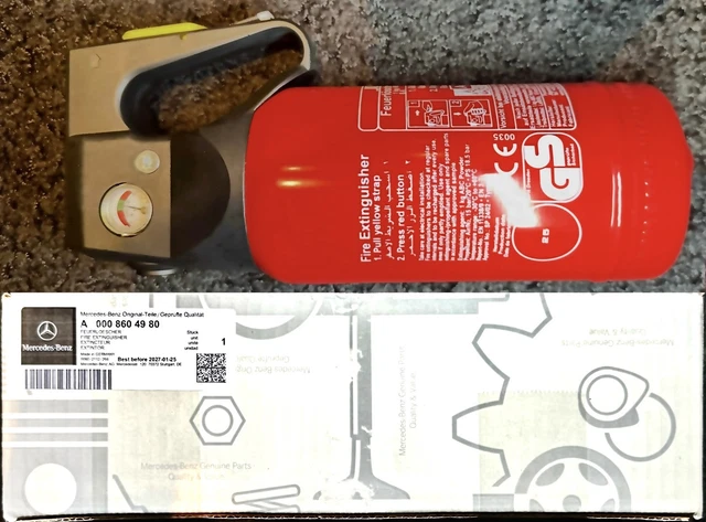 MERCEDES-BENZ 2025 FEUERLÖSCHER A0008604980 X253 W213 W206 W205 W204 ...