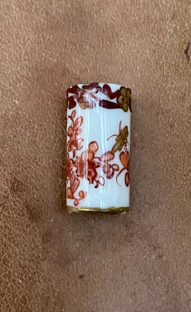 ANTIQUE MINIATURE DOLLS House Hand Enamelled Chinese vase - Tea pot ...