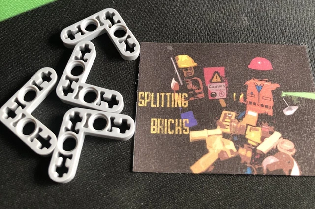 LEGO TECHNIC, LIFTARM, Modified Bent Thin L-Shape 3 x 3 32056 Light ...