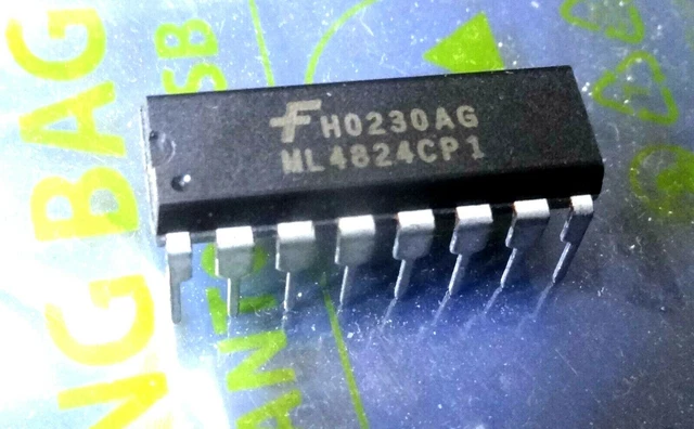 ML4824CP1 PWM CONTROLLER with power factor correction regulator ML4824 £7.96 - PicClick UK