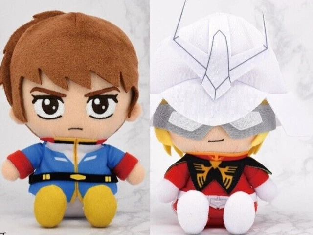 MOBILE SUIT GUNDAM Chibi Peluche Giocattolo Amuro Ray Char Aznable EUR ...