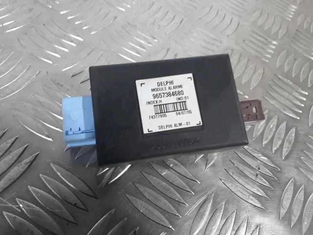 FIAT PEUGEOT CITROEN ALARM CONTROL MODULE DELPHI 9657384680 SCUDO 307 ...