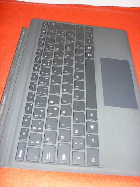 MICROSOFT SURFACE PRO Type Cover AZERTY Layout Keyboard Tastatur ...
