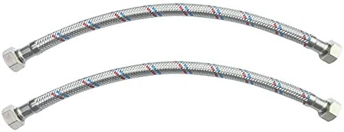 AERZETIX - C51045- Lot de 2- Tuyau de raccordement flexible - 300mm - 3 ... AERZETIX - C51045- Lot de 2- Tuyau de raccordement flexible - 300mm - 3 ...