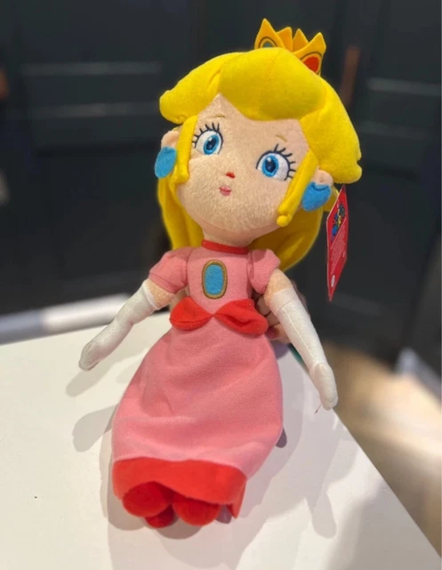 NINTENDO PRINCESS PEACH super mario plush soft toy PMS 2009 RARE ...
