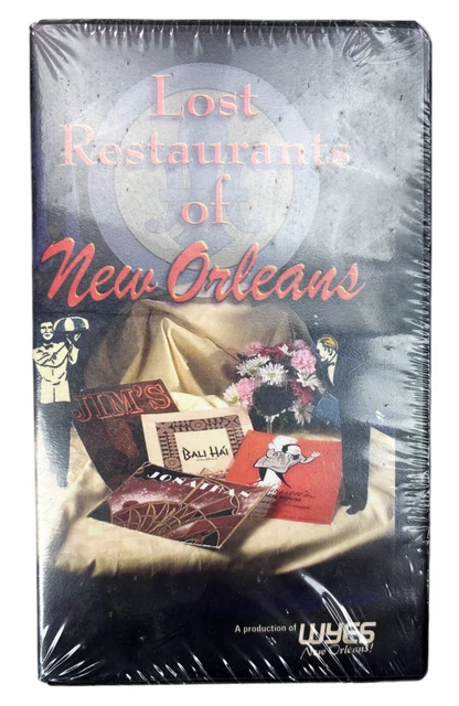 LOST RESTAURANTS OF New Orleans VHS Vintage 2001 £17.80 - PicClick UK