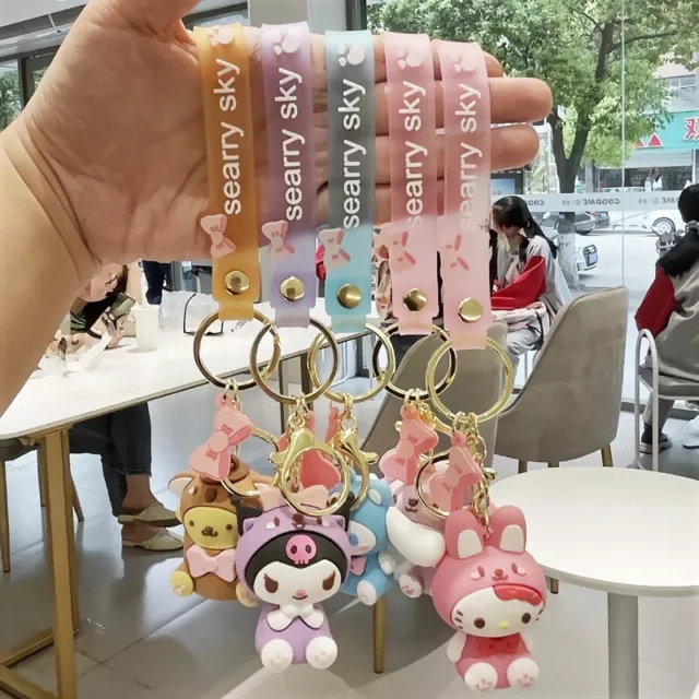 MY MELODY HELLO Kitty Cinnamoroll PVC Doll Keychain Kuromi Pompompurin ... MY MELODY HELLO Kitty Cinnamoroll PVC Doll Keychain Kuromi Pompompurin ...