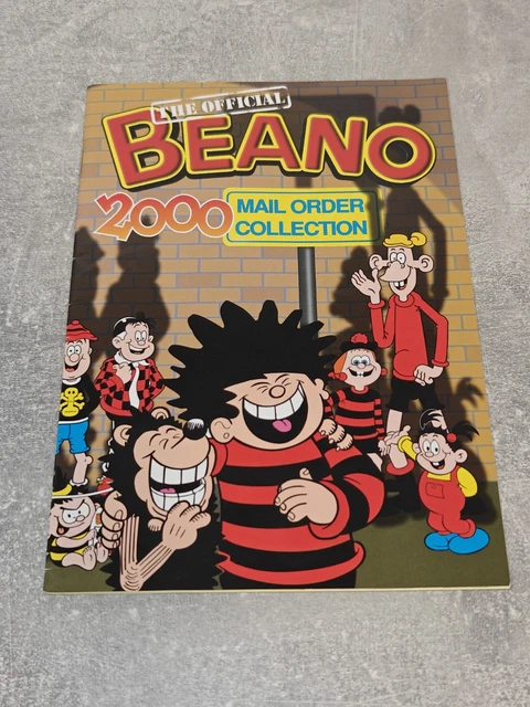 OFFICIAL BEANO 2000 Mail Order Collection Catalogue. Very Good ...