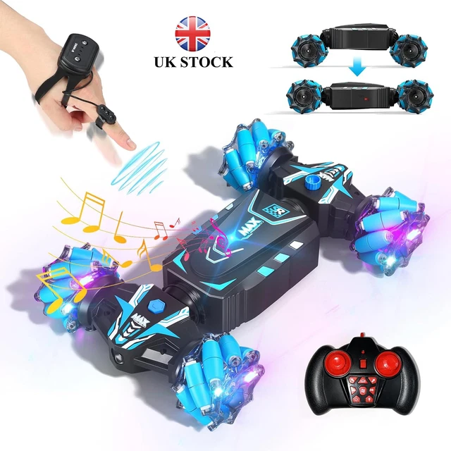 4WD HAND GESTURE 360° RC Stunt Car Sensing Off-Road Remote Control ...
