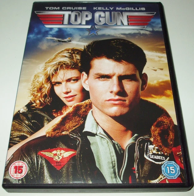 TOP GUN CLASSIC 1986 Tom Cruise/Kelly McGillis Film/Movie UK R2 DVD ...