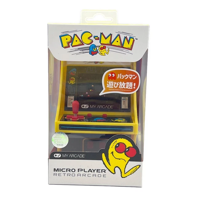MICRO PLAYER RETRO Arcade "Pac-Man" Mini Game 2019 Japan Unopened $123. ...