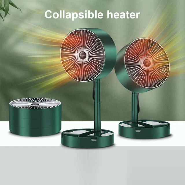 DESKTOP ELECTRIC HEATER Portable Winter Fan Heater PTC Heating Warm ...