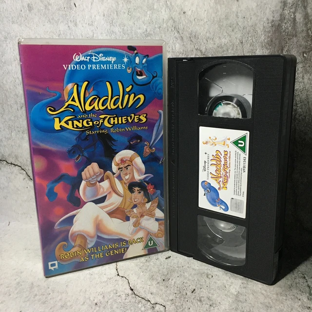 ALADDIN AND THE King Of Thieves VHS Tape £4.95 - PicClick UK