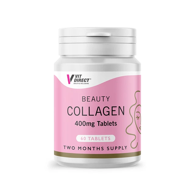 VIT DIRECT BEAUTY Collagen Plus Biotin 60 Tablets £9.49 - PicClick UK