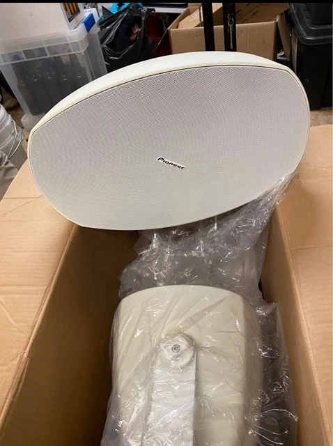 PIONEER CM-S58T-W PAIR Of Speakers £312.70 - PicClick UK