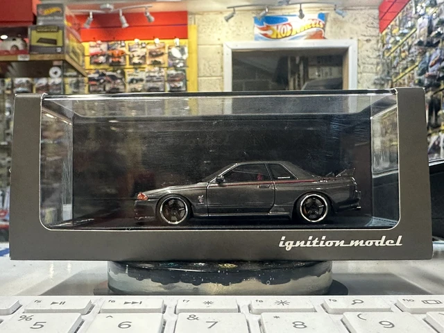IGNITION MODELS 1/43 Nissan Skyline GT-R Nismo (R32) Gun Gray Metallic ...
