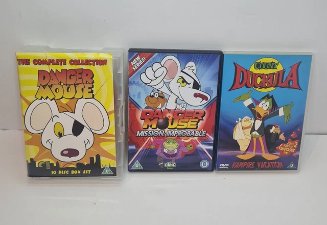 DANGER MOUSE THE Complete Collection DVD Boxset + New Series + Count ...