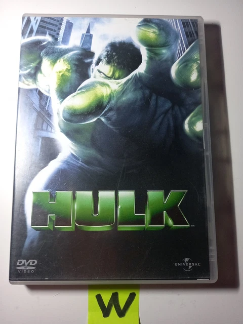 &HULK& DVD,ERIC BANA,SAM elliot,nick nolte,jennifer connelly / in good ...