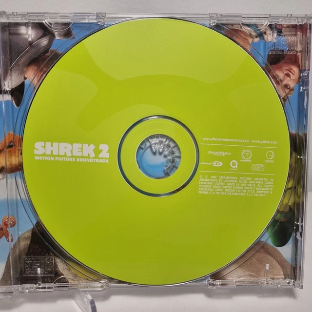 DREAMWORKS SHREK 2 Motion Picture Soundtrack Music CD, Free Tracked ...