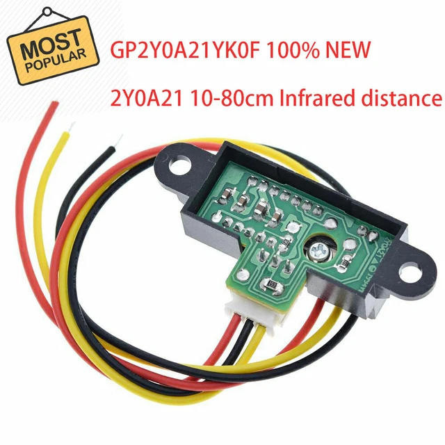 IR SENSOR GP2Y0A21YK0F Measuring Detecting Distance Sensor 10 to 80cm ...